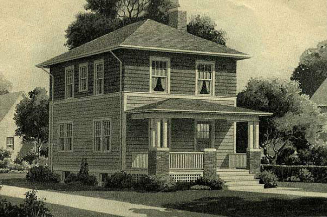 Foursquare House - Bob Vila