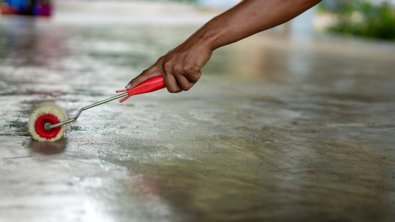 How to Dye Concrete Floors