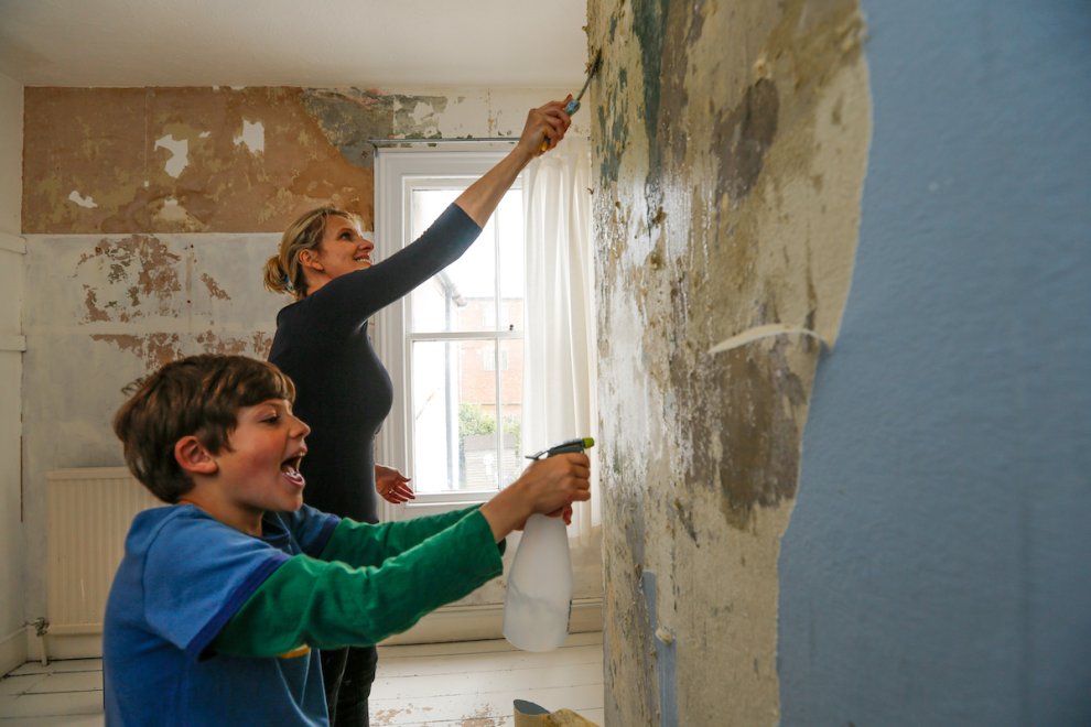 How to Remove Wallpaper Glue