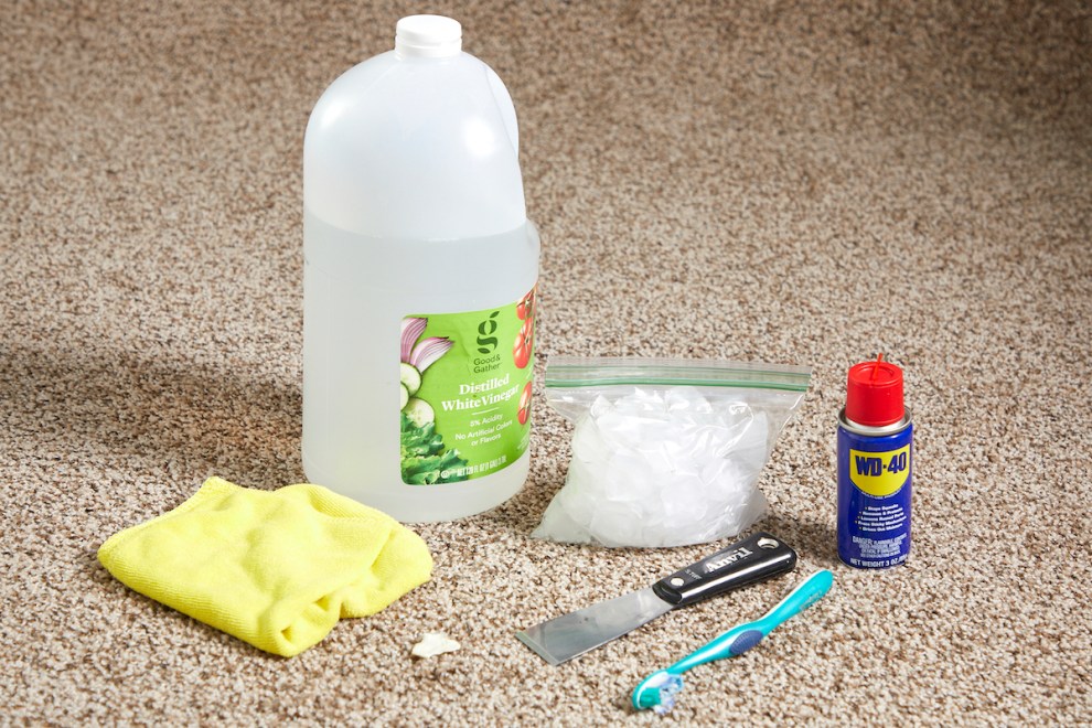 How to Get Gum Out of Carpet