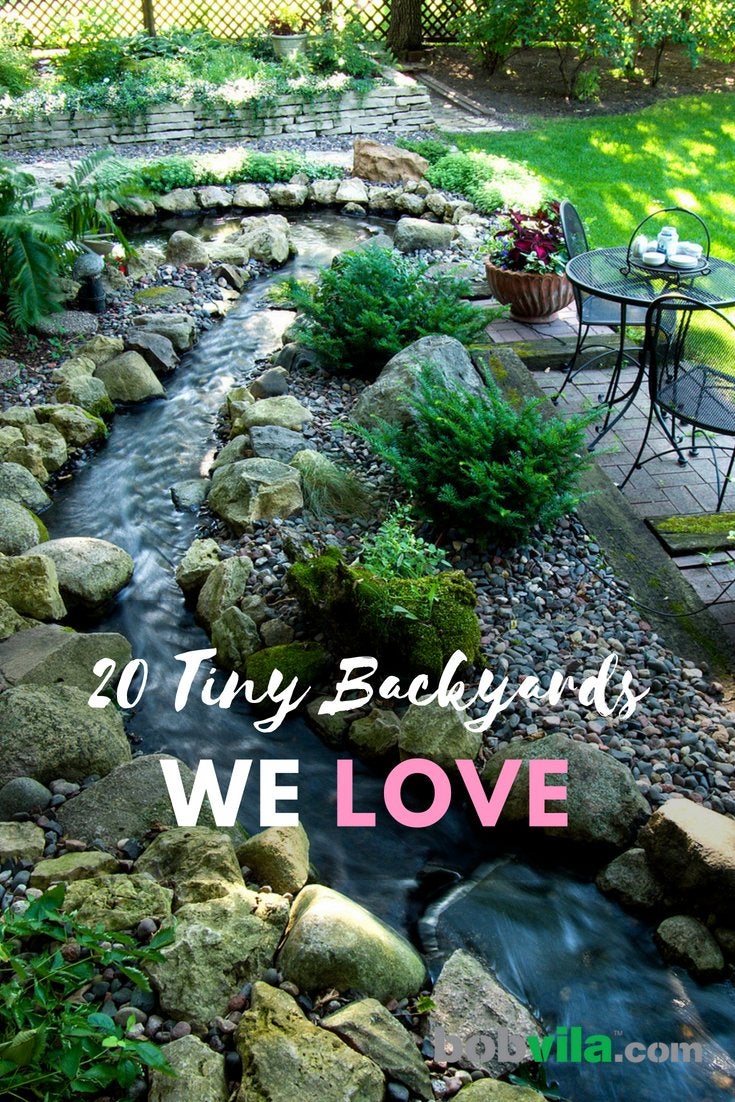 20 Tiny Backyards We Love - Bob Vila