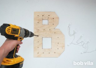 How to Make a Marquee Letter - Bob Vila