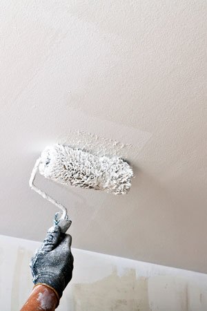 How to Paint Popcorn Ceiling - Bob Vila