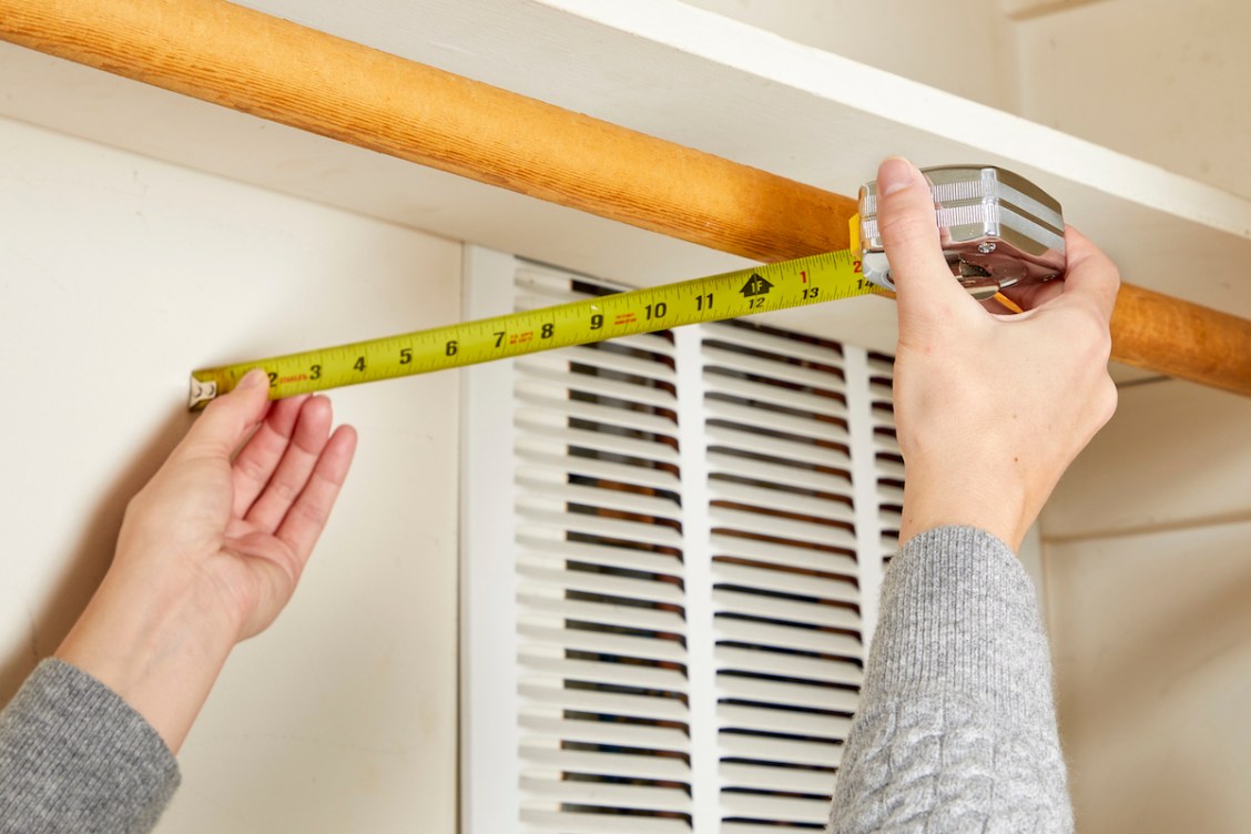 The Perfect Closet Rod Height for Hanging Clothes