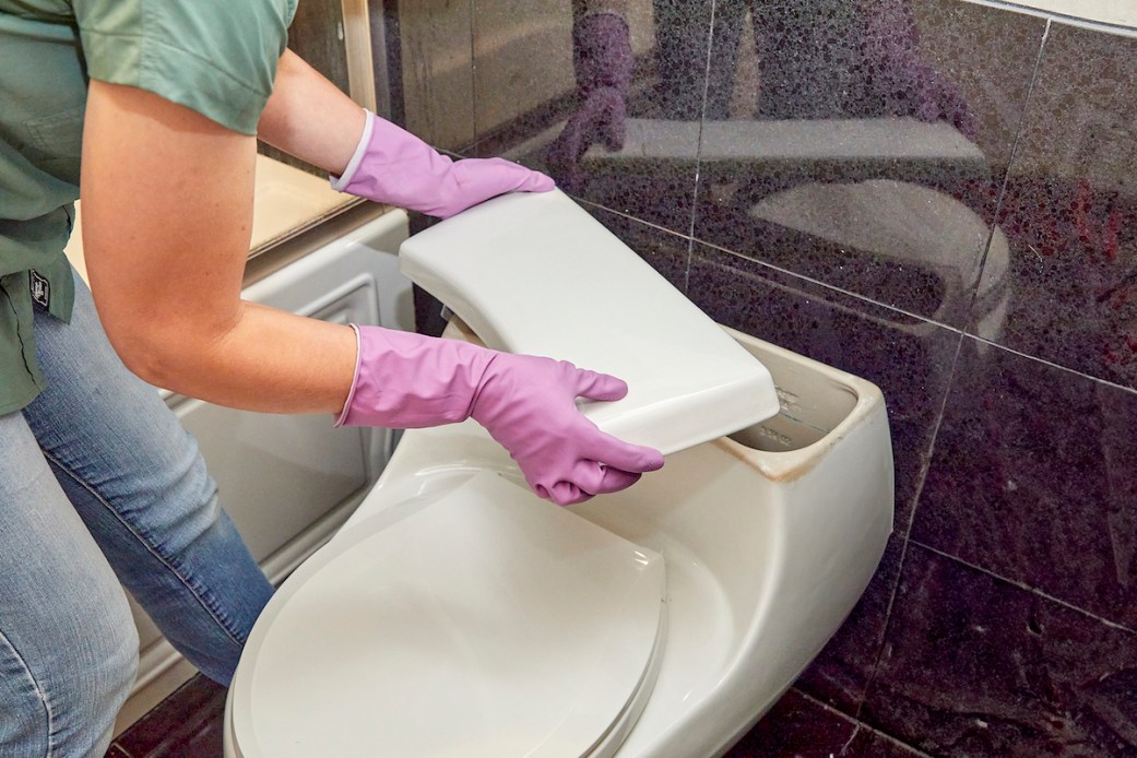 How to Clean a Toilet Tank