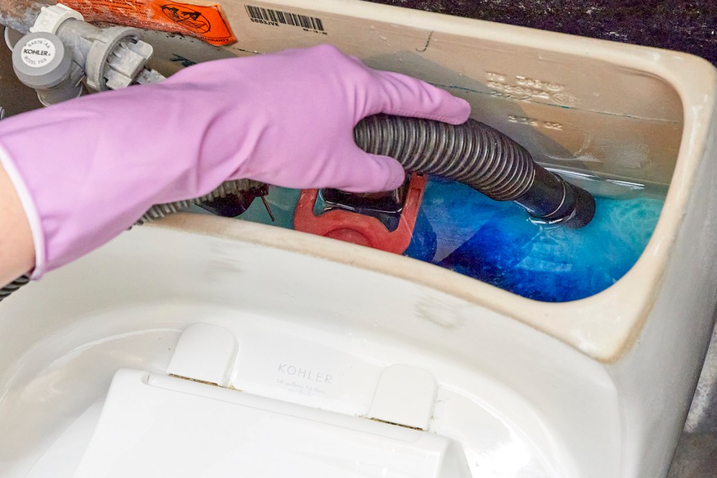 How to Clean a Toilet Tank