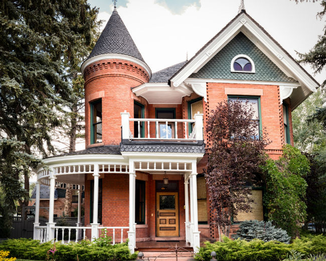 Home Queen Anne Victorian Mansion House $75K Thursday C.1890 Ohio
