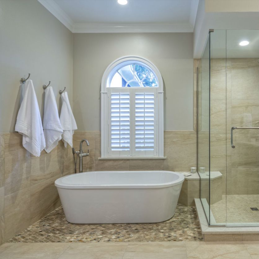 Have a Window in the Shower? Here's How to Get Some Privacy - Bob Vila