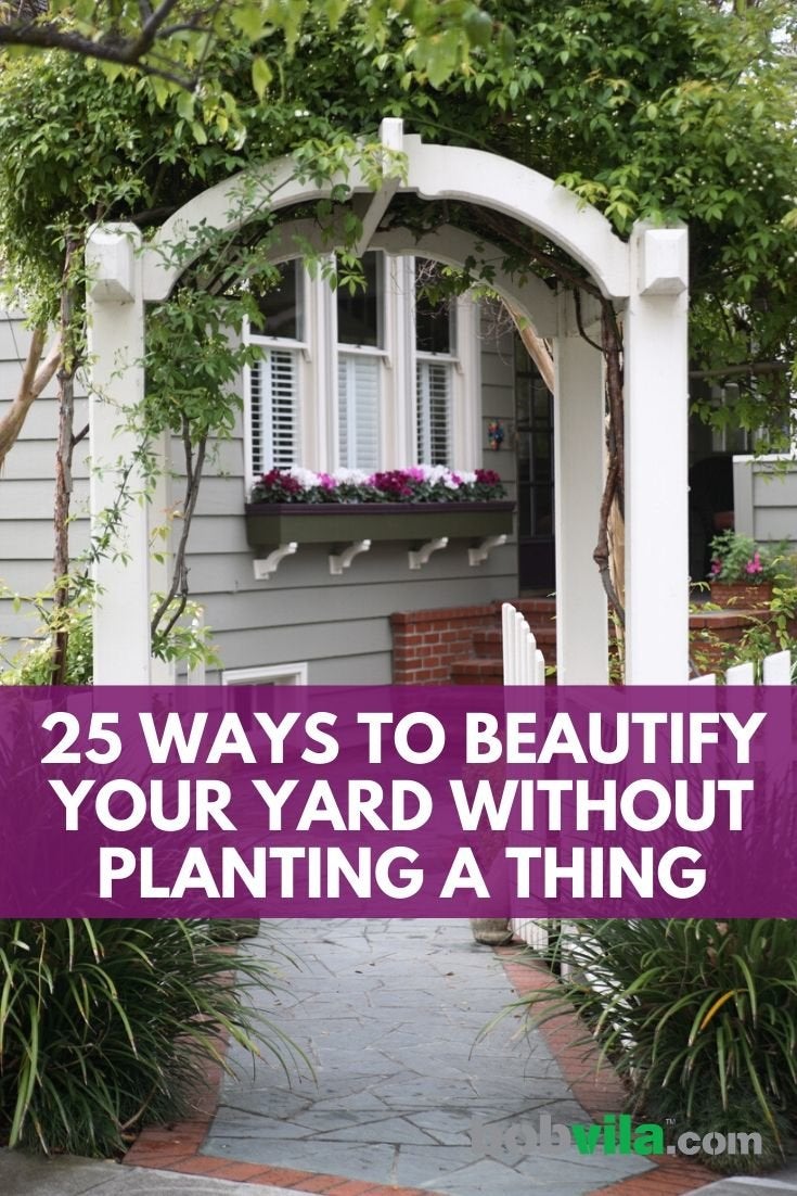 25 Ways to Beautify Your Yard Without Planting a Thing - Bob Vila