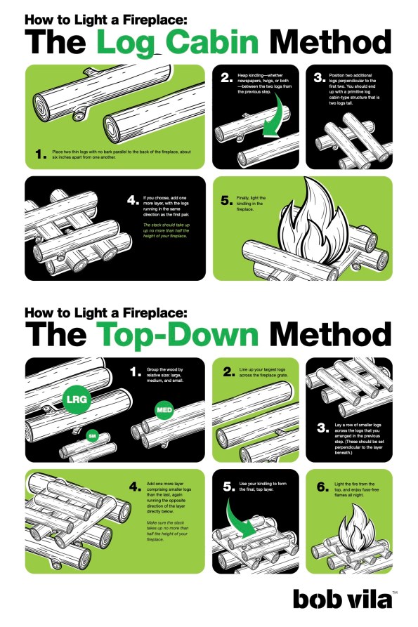 2 Foolproof Ways to Start a Fire in a Fireplace - Advice From Bob Vila