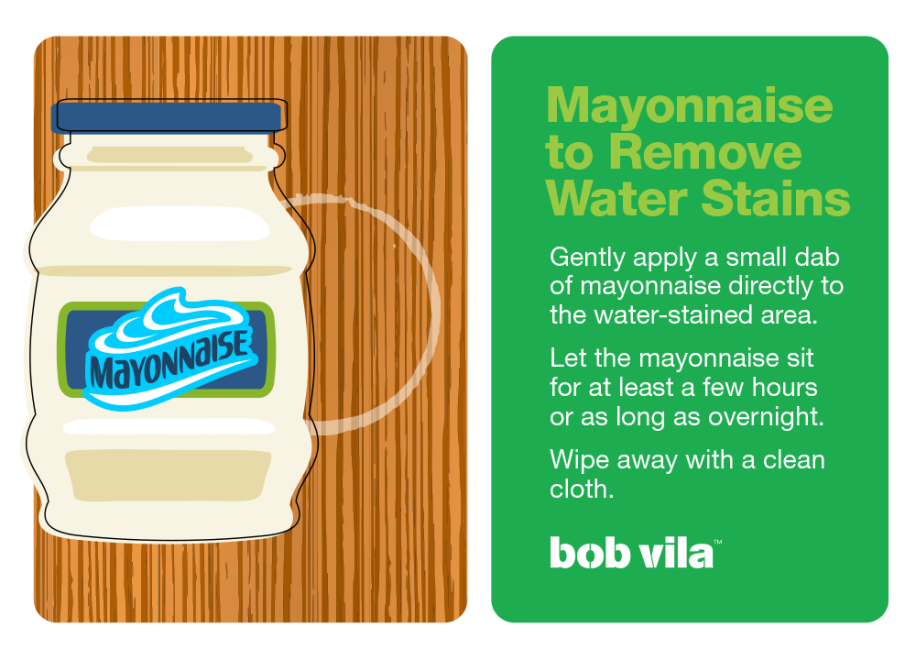 How to Remove Water Stains From Wood - Tips From Bob Vila