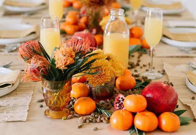 35 Fresh and Festive Ways to Dress Up Your Thanksgiving Table - Bob Vila