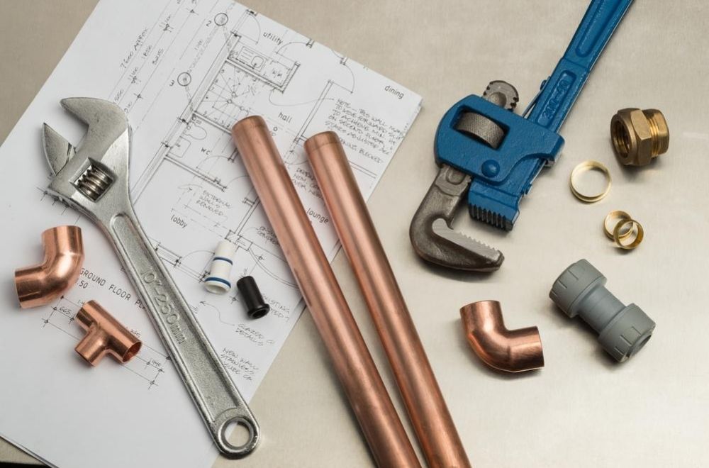 copper pipe plumbing tools