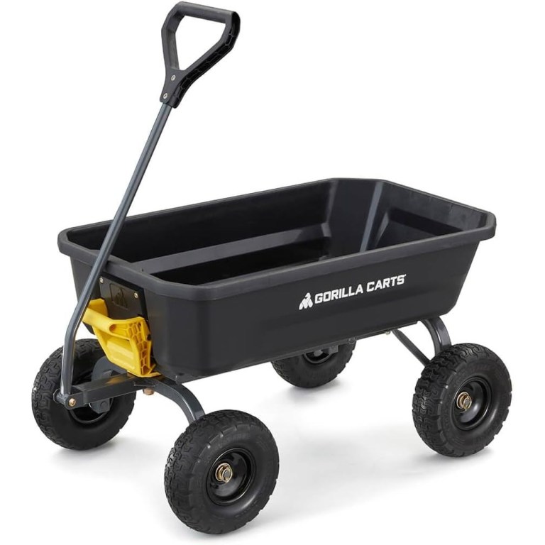 Best Garden Carts for Yard Work, Landscaping, and DIY Projects