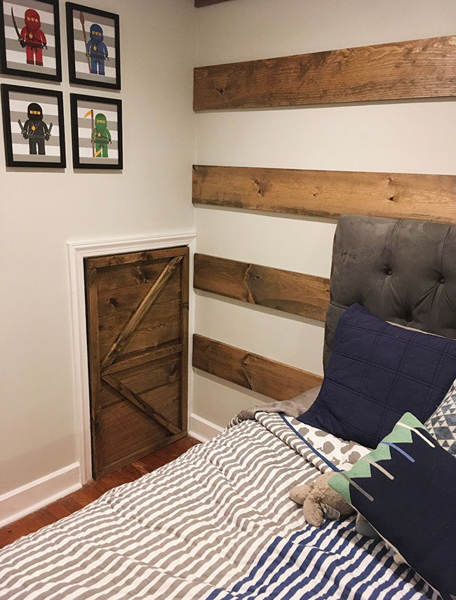 Before & After: An Unused Storage Space Becomes a Secret Playroom ...