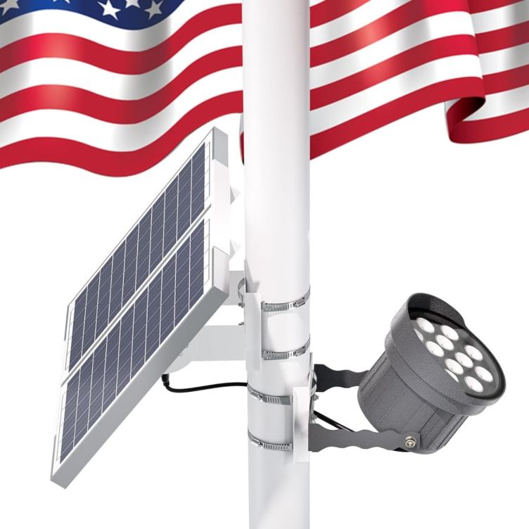 The Best Solar Flagpole Lights, Tested and Reviewed