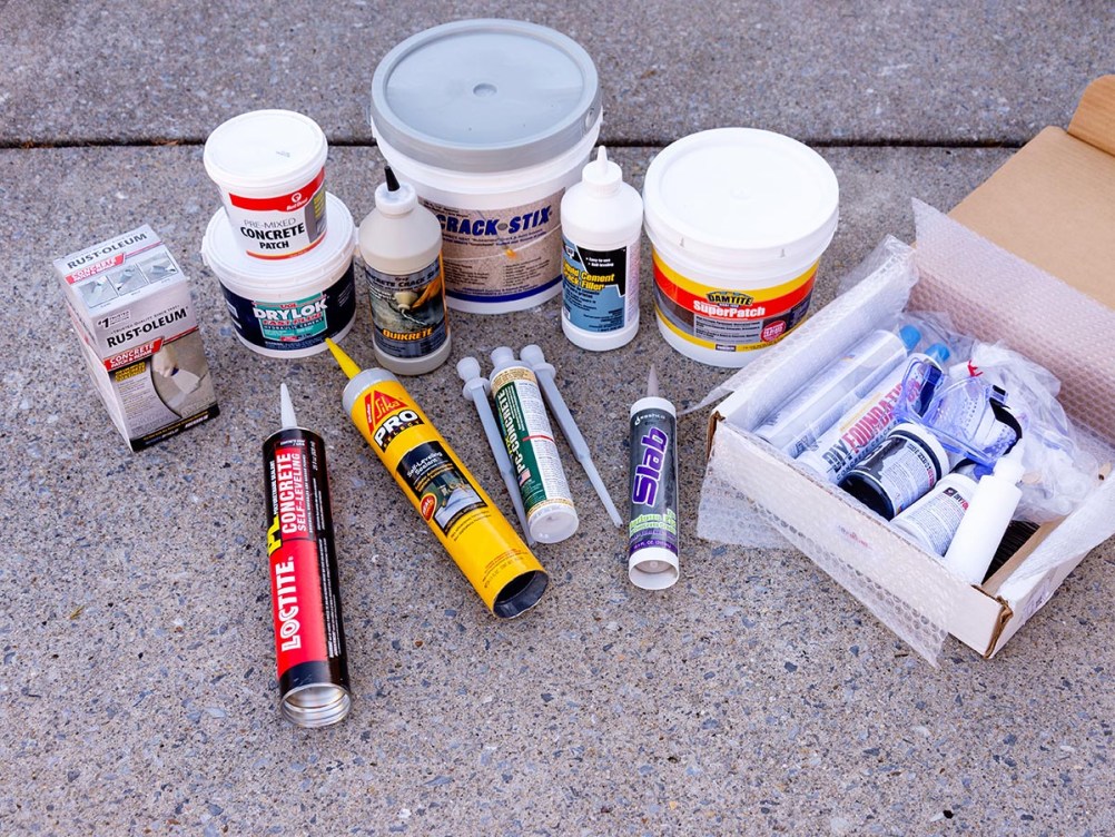 The Best Concrete Crack Fillers for DIY Repairs, Tested