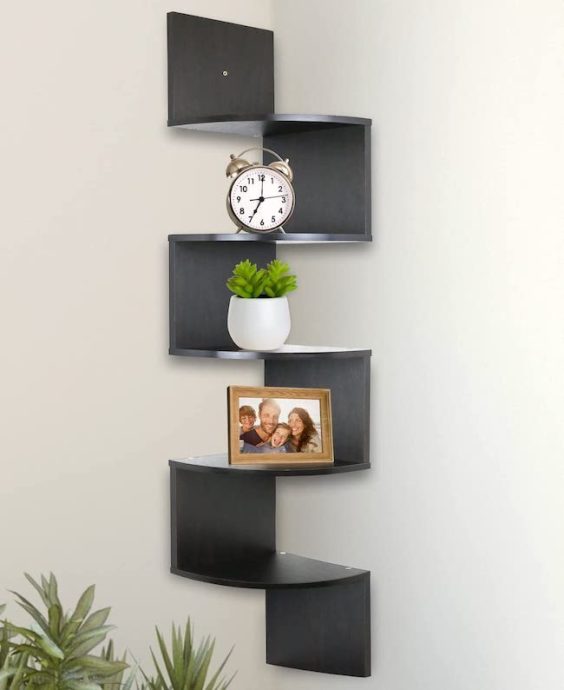 10 Corner Shelf Ideas for Adding Storage and Style - Bob Vila