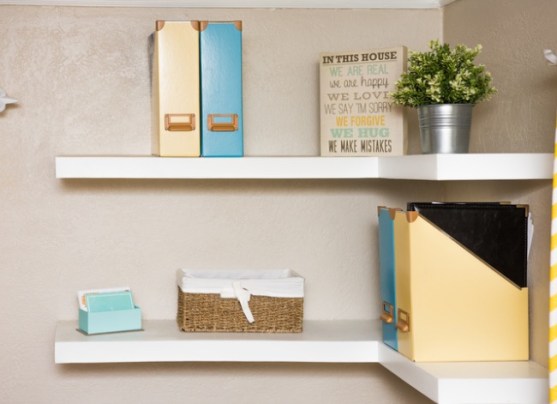 10 Corner Shelf Ideas for Adding Storage and Style - Bob Vila