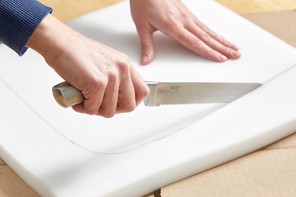 How To Cut Foam in 3 Simple Steps | Step-by-Step Photos