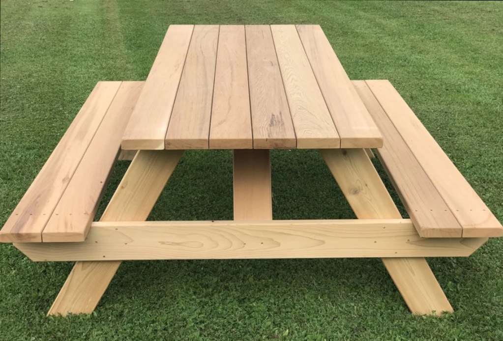 14 Picnic Table Plans for the Perfect Backyard Barbecue - Bob Vila