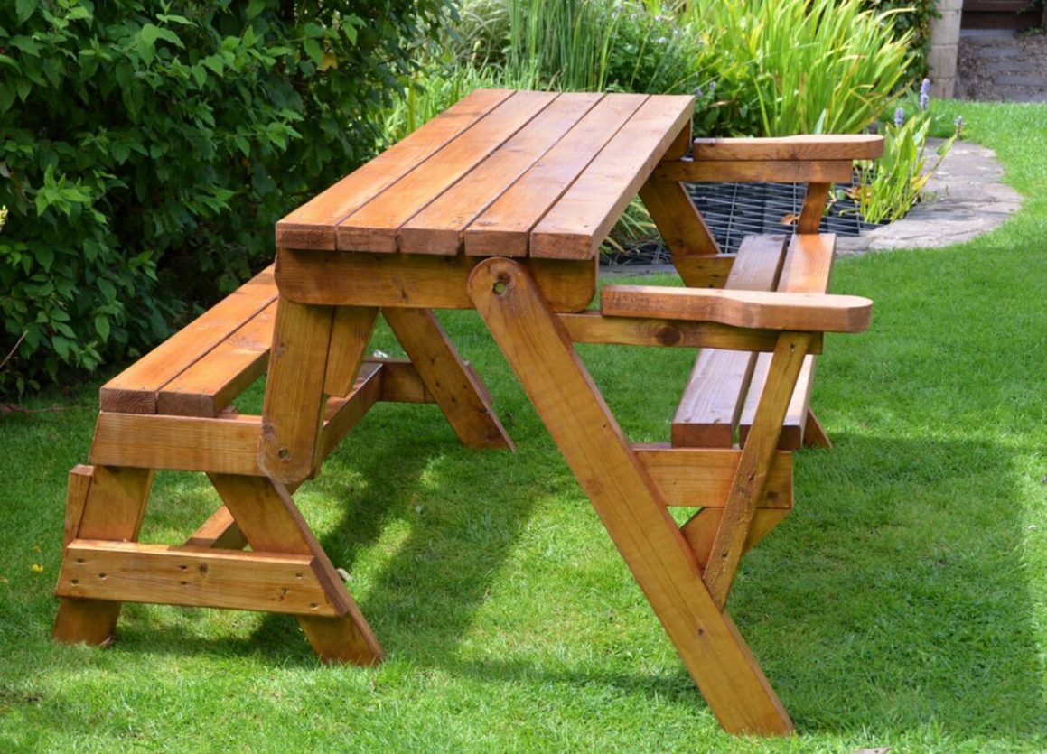 14 Picnic Table Plans for the Perfect Backyard Barbecue - Bob Vila