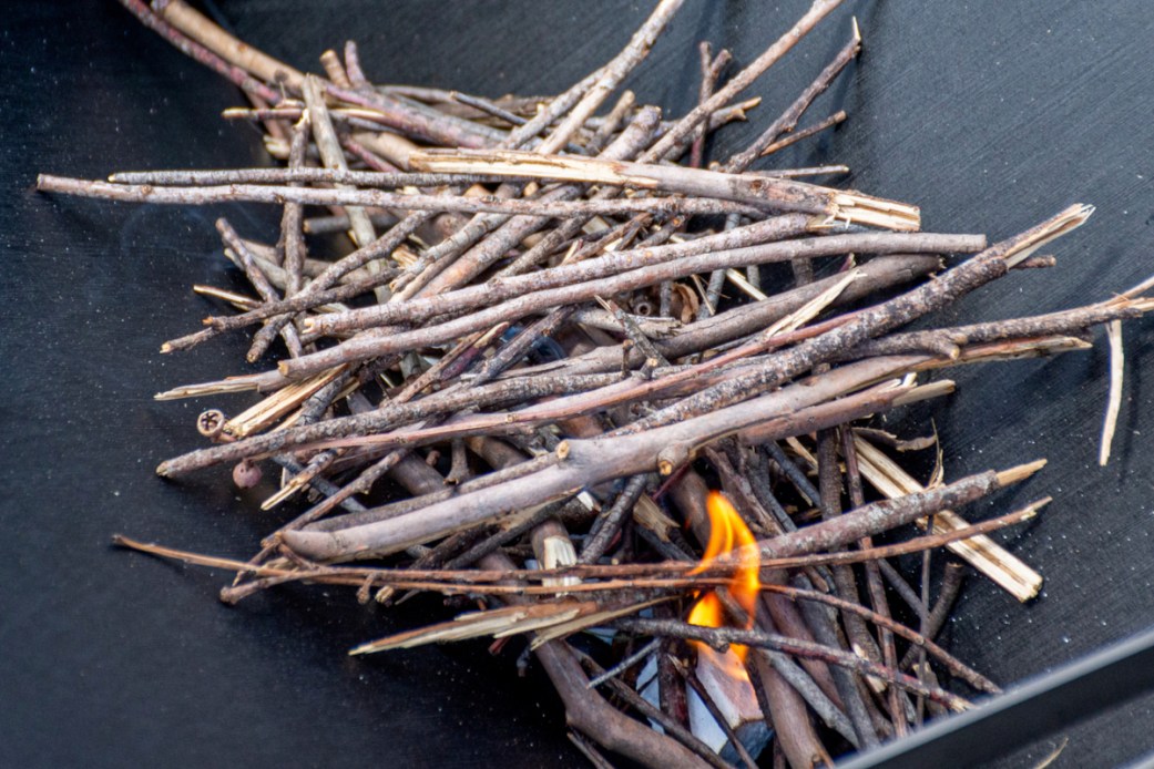 How to Start a Fire in a Fire Pit