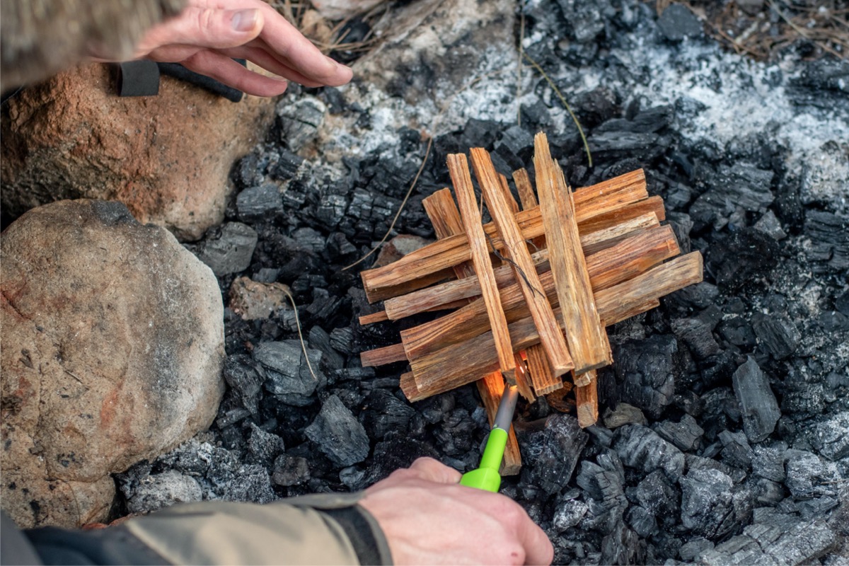 How to Start a Fire in a Fire Pit - Bob Vila