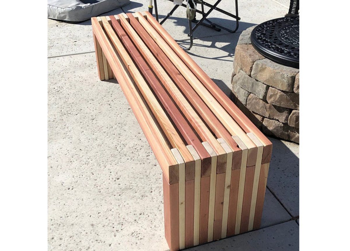 15 Outdoor Bench Plans You Can Build This Weekend - Bob Vila