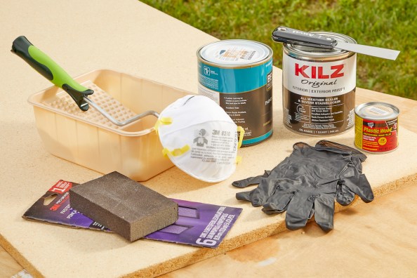 How to Paint Particle Board
