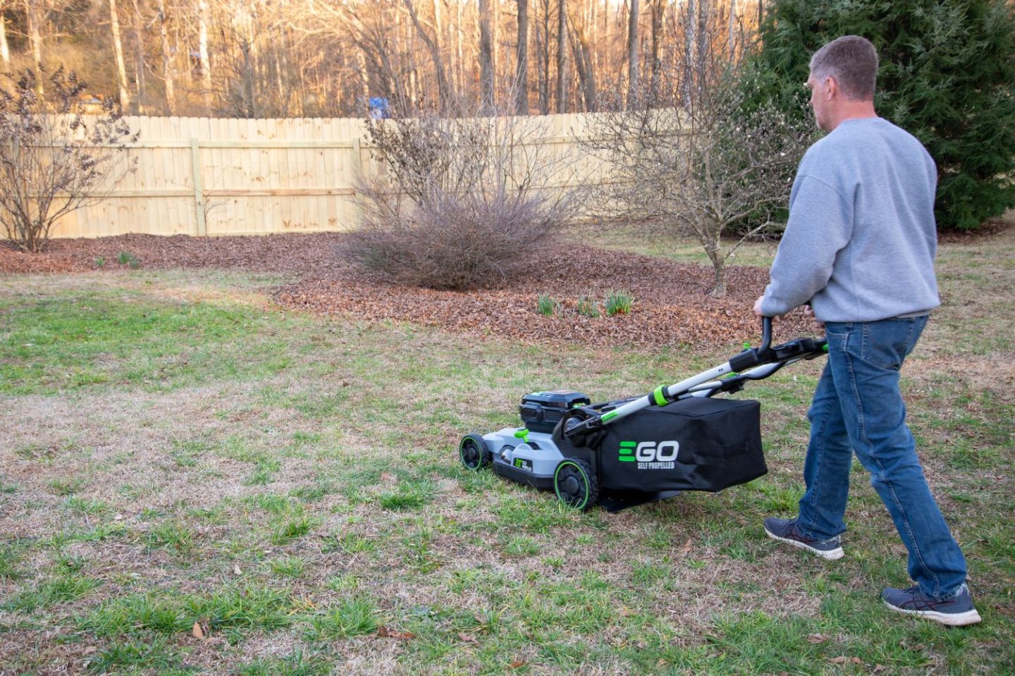 I Cut My Half-Acre Lawn in Just One Charge With This Ego Mower