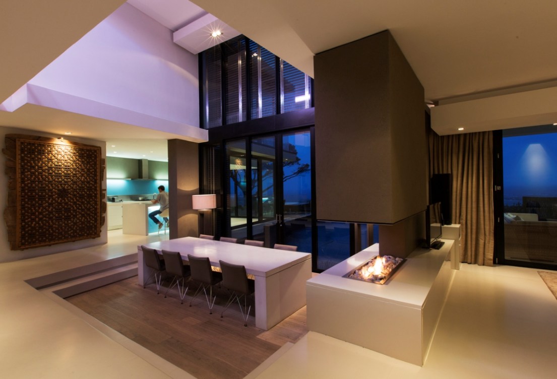 7 Ways See-Through Fireplaces Can Heat Up Your Home Decor