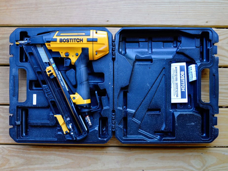 My Current Favorite Tool: Bostitch BTFP72156 Smart Point Finish Nailer ...