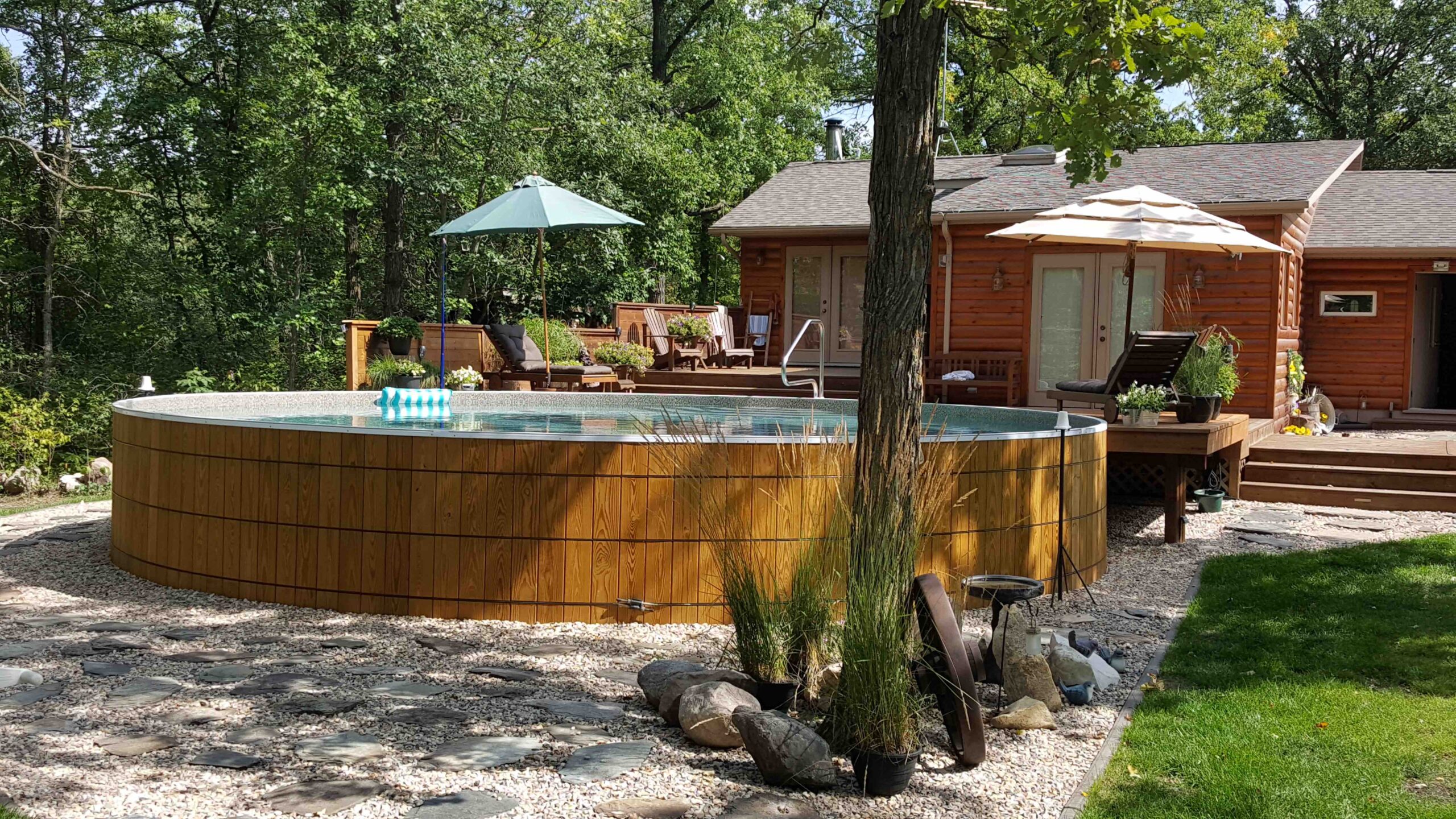 14 Above-Ground Pool Landscaping Ideas You’ll Want to Copy - Bob Vila