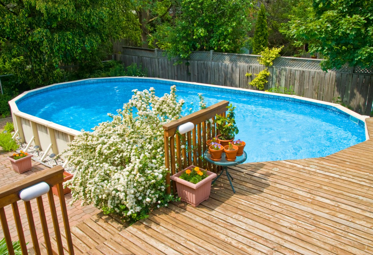14 Above-Ground Pool Landscaping Ideas You’ll Want to Copy - Bob Vila