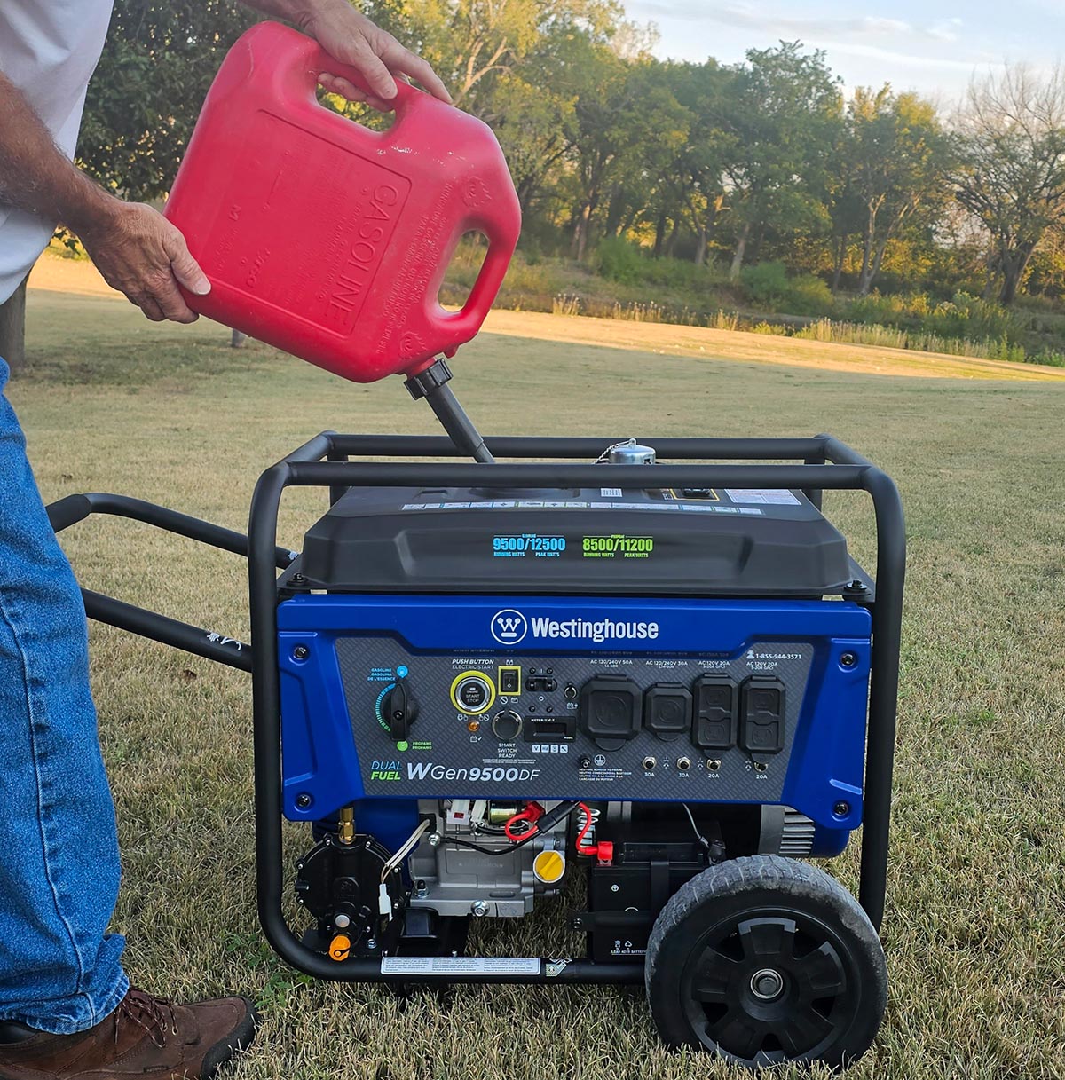 Dual-Fuel Dynamo: A Westinghouse WGen9500DF Review - Bob Vila