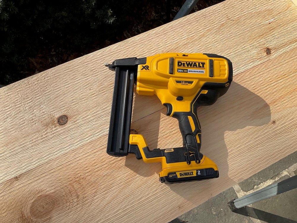 Tool Review: Did the DeWalt Narrow Crown Stapler Nail It?