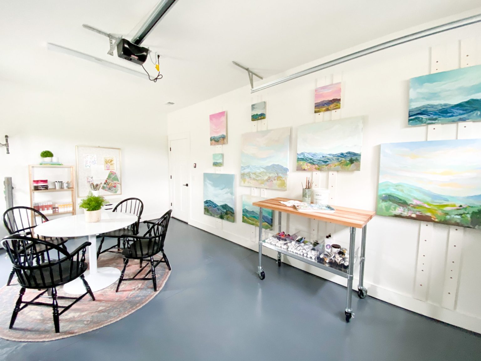 Art Studio on the Cheap: How to Design a Space to Create on a Budget ...