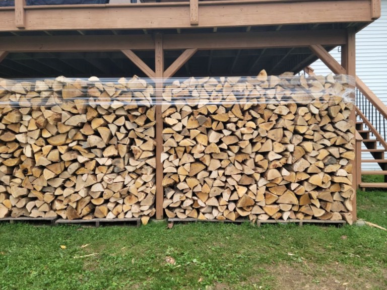 This Is the Best Way to Store Firewood Outdoors