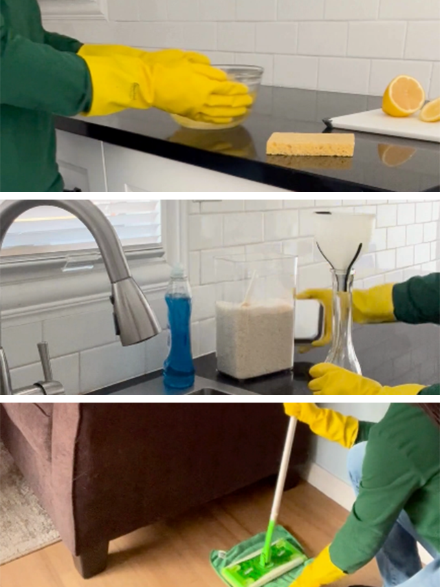 I Tested 3 Cleaning Hacks—Watch the Videos to See How They Work