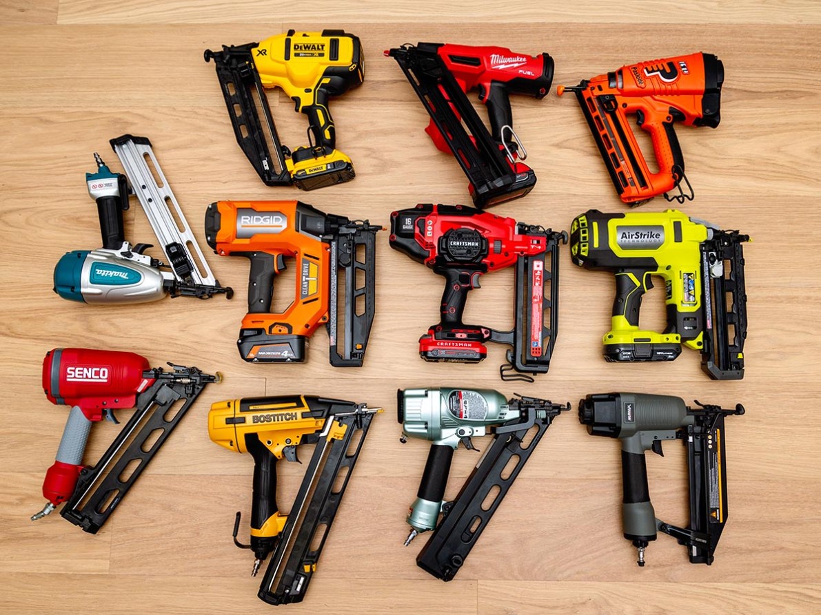 The 10 Best Finish Nailers for DIYers and Pros, Tested & Reviewed