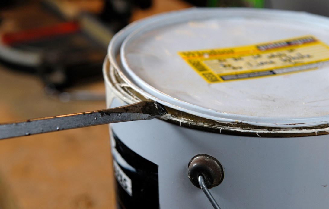 How to Open a Paint Can the Right Way