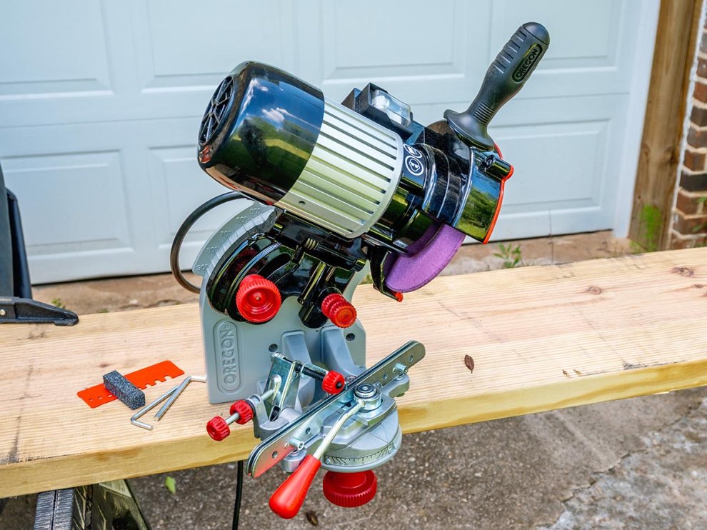Oregon Chainsaw Sharpener Review: Precise, Fast, Adjustable