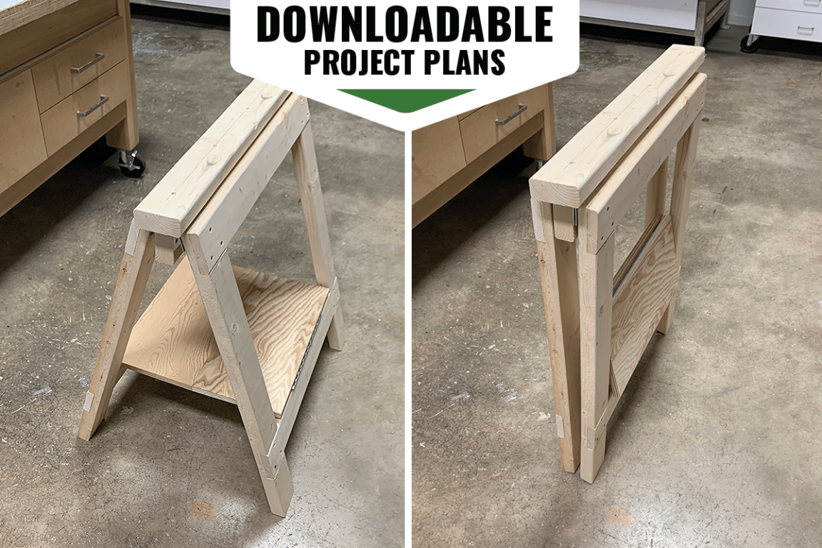 How to Build a Set of Sawhorses for Less Than $100