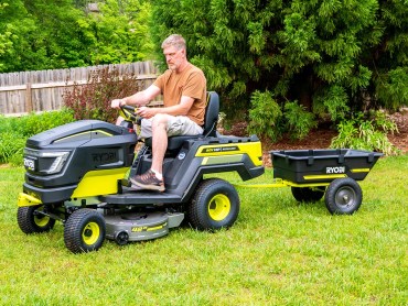 Ryobi Lawn Tractor Review: How Much Can It Cut on One Charge?
