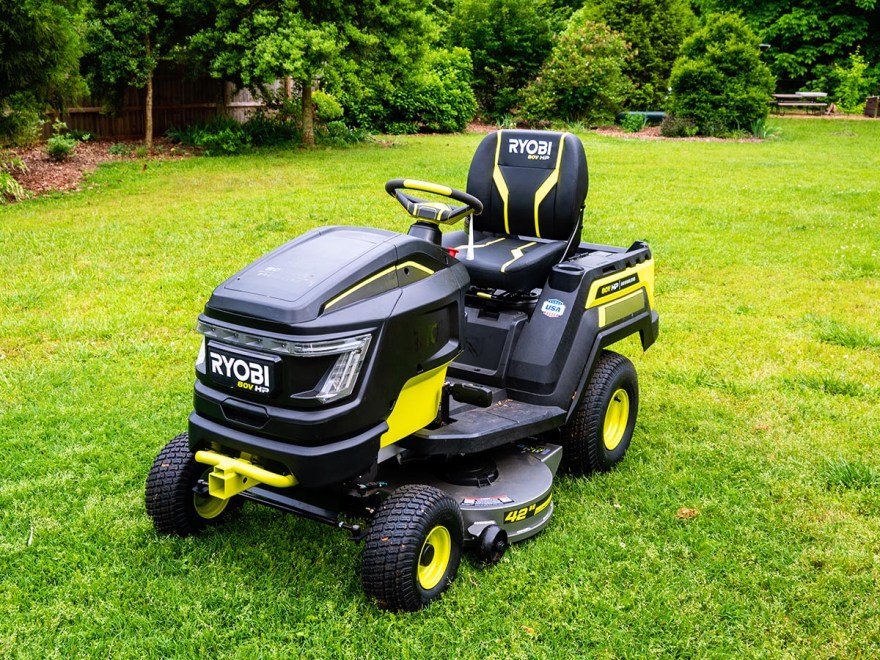 Ryobi Lawn Tractor Review: How Much Can It Cut on One Charge?