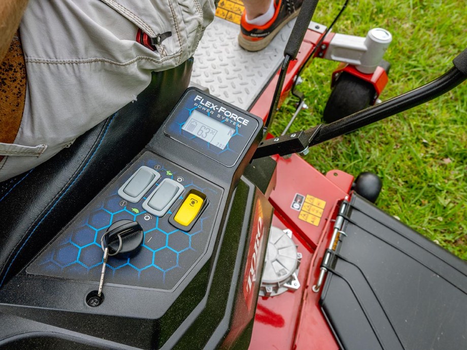 The Toro TimeCutter 60V MyRIDE Offers Comfort and Precise Cutting