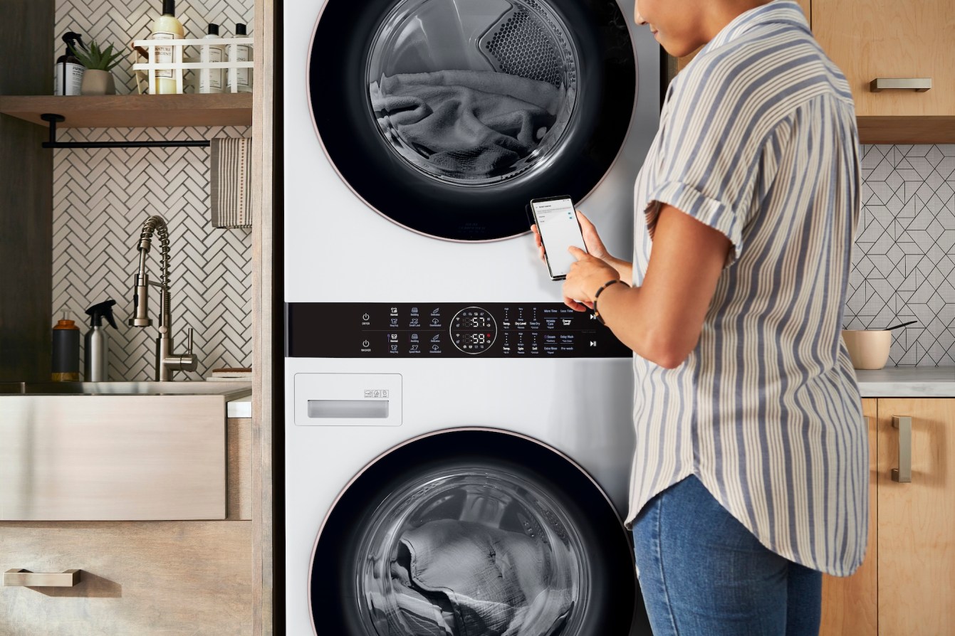 LG's WashTower Solves Laundry Dilemmas with High Tech