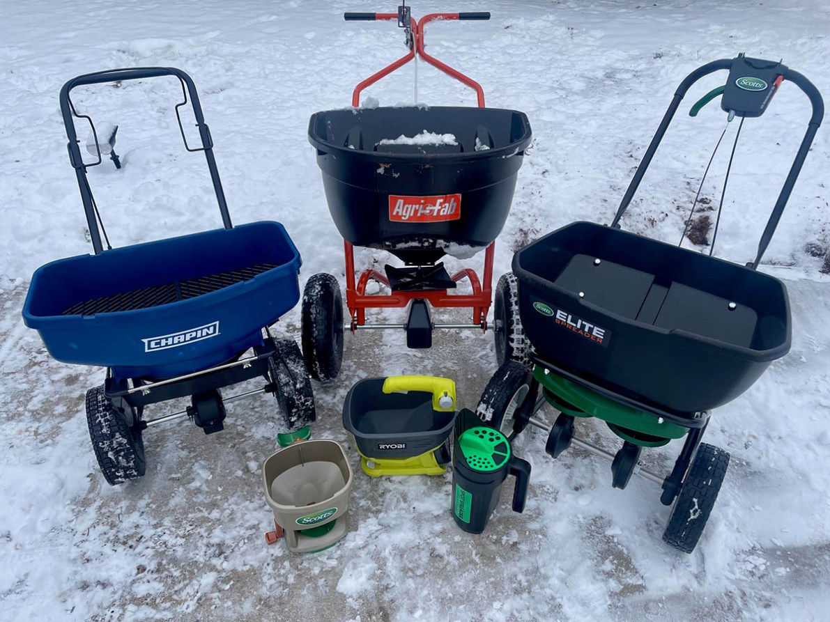 The Best Salt Spreaders for Icy Conditions - Tested by Bob Vila