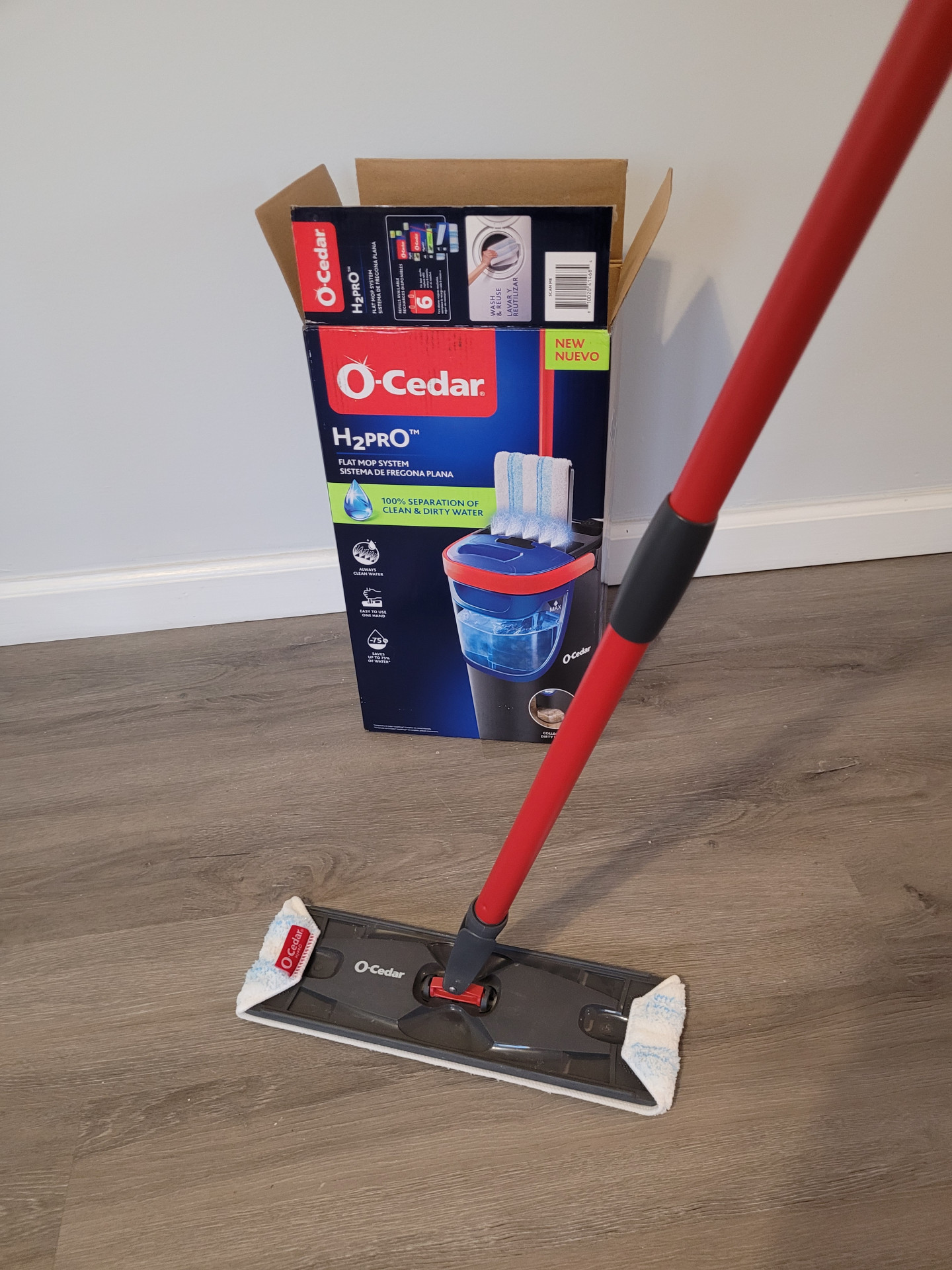 O'Cedar H2prO Flat Mop System Review: Mopping Made Cleaner